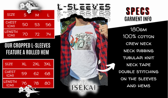 Size Chart – Isekai